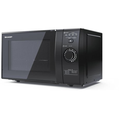 Fristående mikrovågsugn Sharp - YC-MS02 svart.