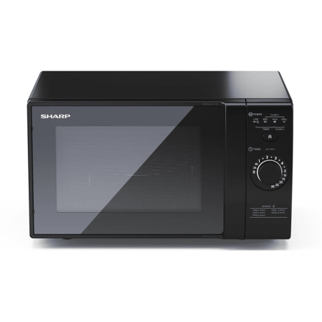 Fristående mikrovågsugn Sharp - YC-MS02 svart.