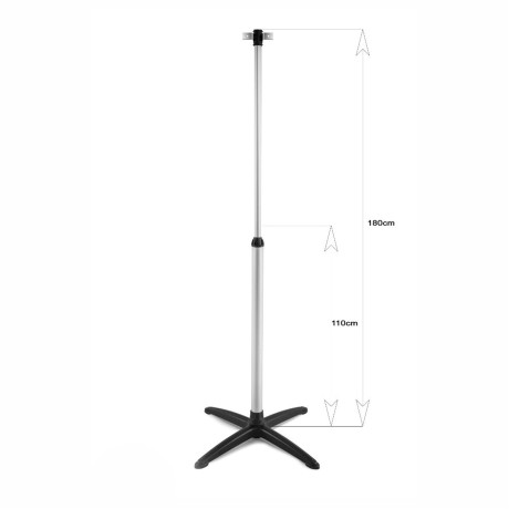 Infravärmare Veito - Telescopic Stand Silver.